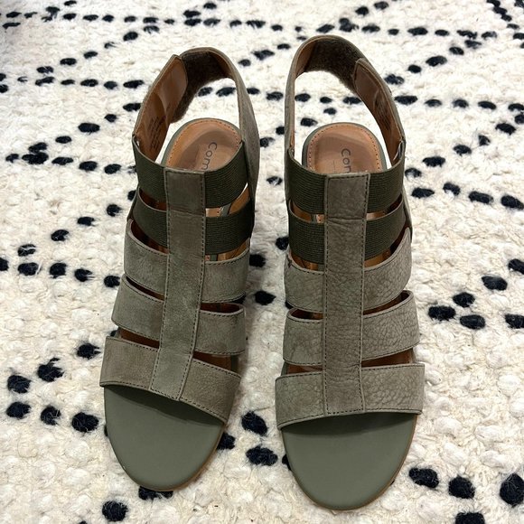 Comfortiva | Shoes | Comfortiva Stacked Heel Sandals | Poshmark